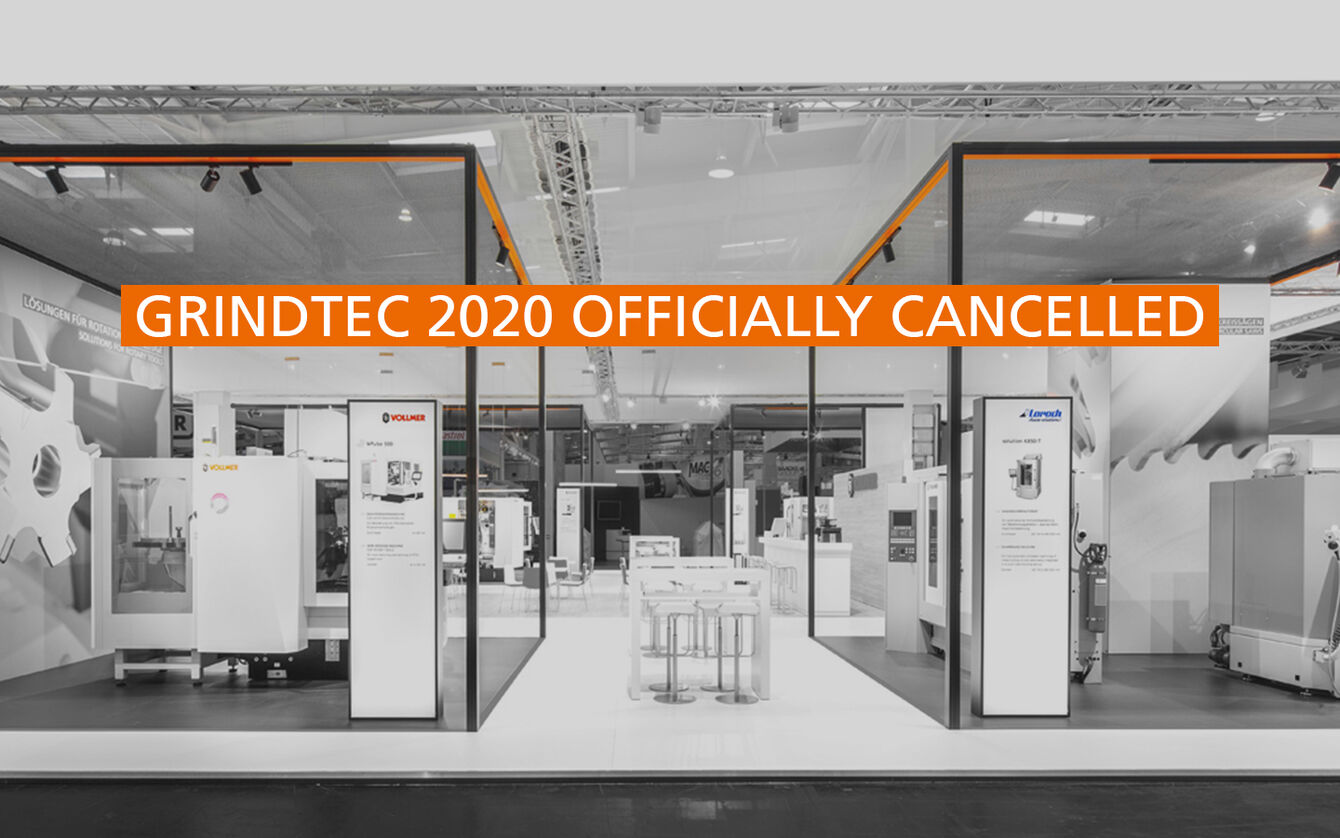 GRINDTEC 2020 OFFICIALLY CANCELLED