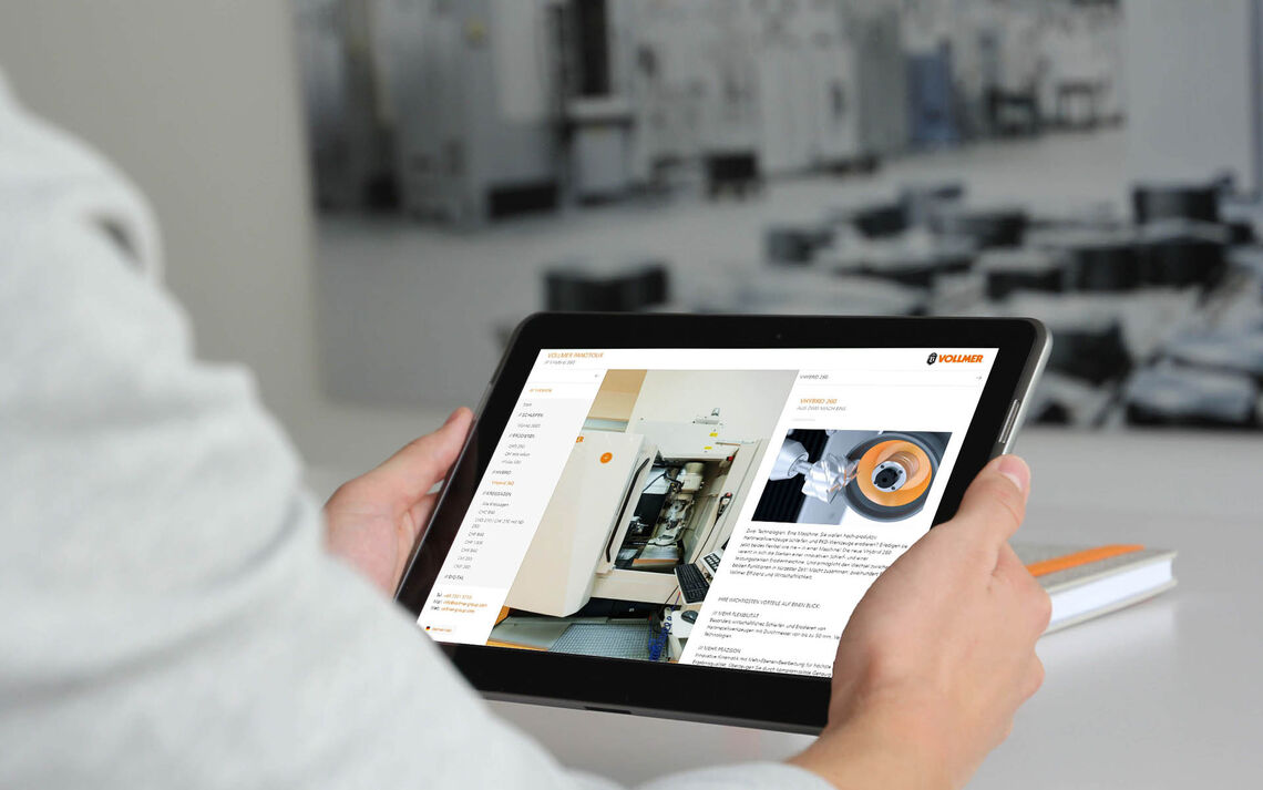 VOLLMER - Your grinding machine manufacturer