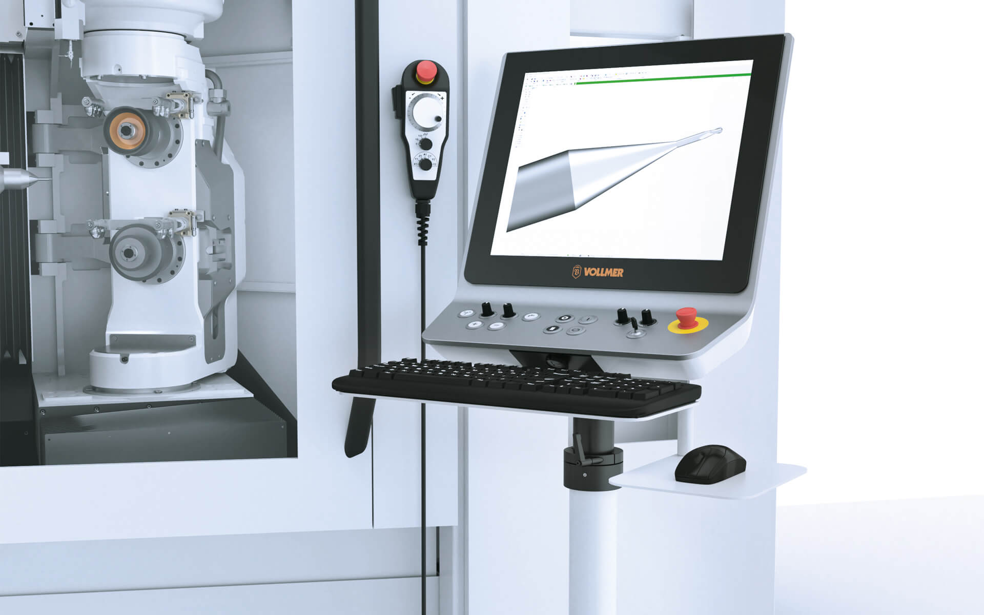 VOLLMER – Ihr Schleifmaschinenhersteller für Schärfe und Präzision